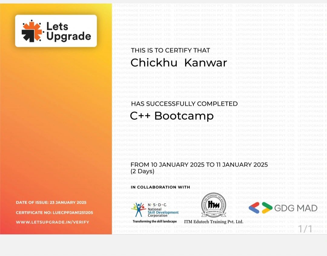#letsupgrade #cplusplus #bootcamp #skilldevelopment #programming ... #letsupgrade #cplusplus #bootcamp #skilldevelopment #programming ...