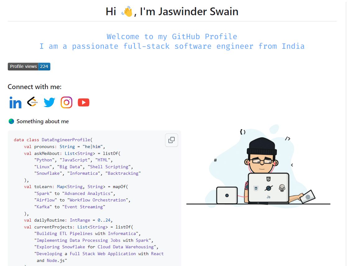 Join me on GitHub's coding adventure! | Jaswinder Swain posted on the ... Join me on GitHub's coding adventure! | Jaswinder Swain posted on the ...