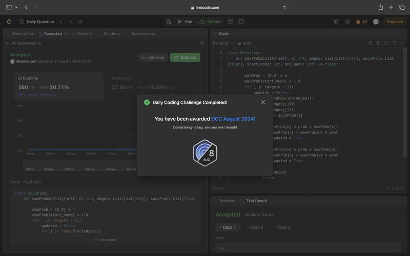 Dhanish Ahmed on LinkedIn: #leetcode #dccaward #codingchallenge ... Dhanish Ahmed on LinkedIn: #leetcode #dccaward #codingchallenge ...