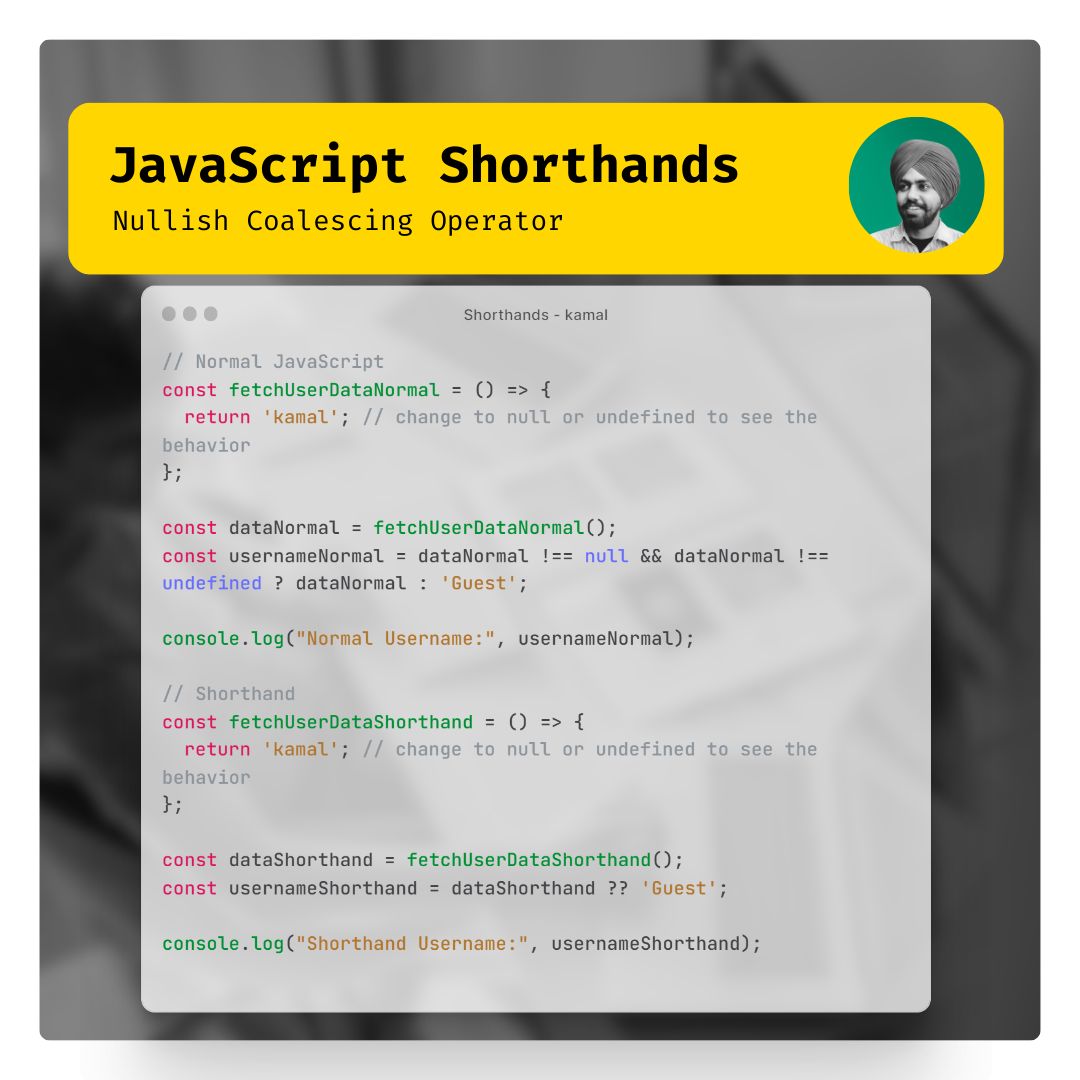 Kamalpreet Singh on LinkedIn: #javascript #javascriptdeveloper # ... Kamalpreet Singh on LinkedIn: #javascript #javascriptdeveloper # ...