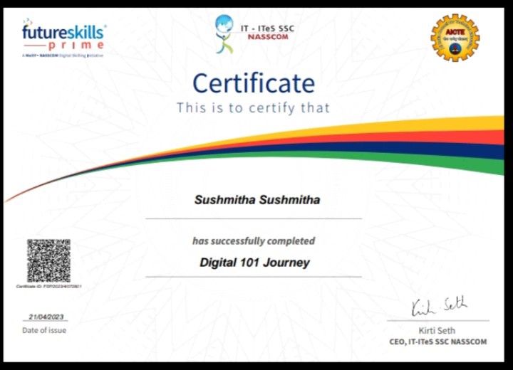 Sushmitha M posted on LinkedIn Sushmitha M posted on LinkedIn