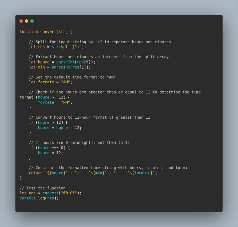 Amit Singh on LinkedIn: #timeconversion #frontendinterviews # ... Amit Singh on LinkedIn: #timeconversion #frontendinterviews # ...