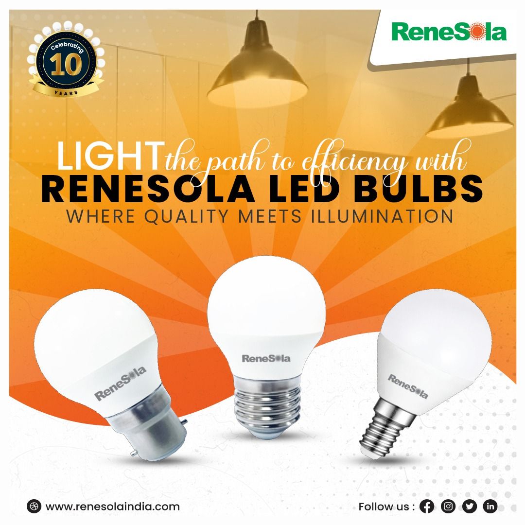 Salil Mishra on LinkedIn: #ledlights #ledbulbs #renesola Salil Mishra on LinkedIn: #ledlights #ledbulbs #renesola