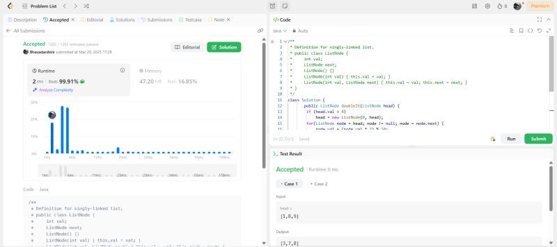 #leetcodechallenge #100daysofcode #problemsolving #dsawithedslash ... #leetcodechallenge #100daysofcode #problemsolving #dsawithedslash ...