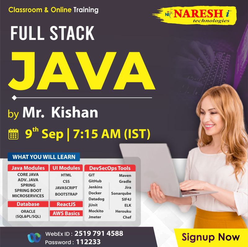 Naresh i Technologies on LinkedIn: #enrollnow #freedemo #corejava # ... Naresh i Technologies on LinkedIn: #enrollnow #freedemo #corejava # ...
