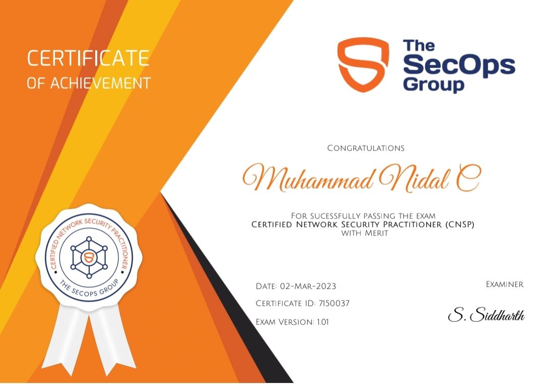 Muhammad Nidal posted on LinkedIn Muhammad Nidal posted on LinkedIn