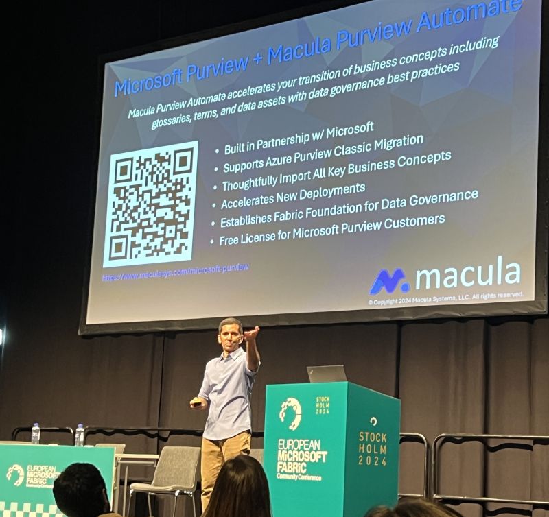 #fabconeurope #microsoftpurview #datamigration #datagovernance | Macula #fabconeurope #microsoftpurview #datamigration #datagovernance | Macula