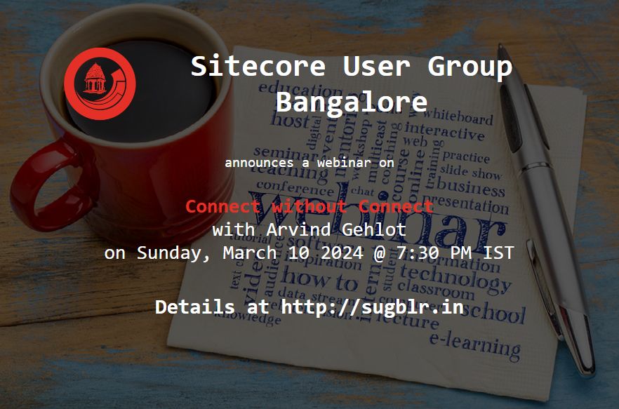 #sitecoremvp #sitecore #sitecoreug #sugblr #webinar #xmcloud #search ... #sitecoremvp #sitecore #sitecoreug #sugblr #webinar #xmcloud #search ...