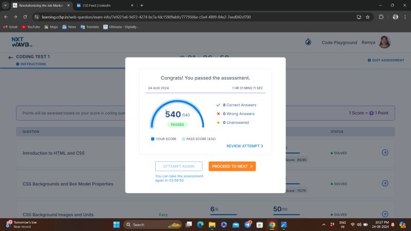 Ramya Chikkireddi on LinkedIn: #day3 #30daysofcode #ccbp #nxtwave # ... Ramya Chikkireddi on LinkedIn: #day3 #30daysofcode #ccbp #nxtwave # ...