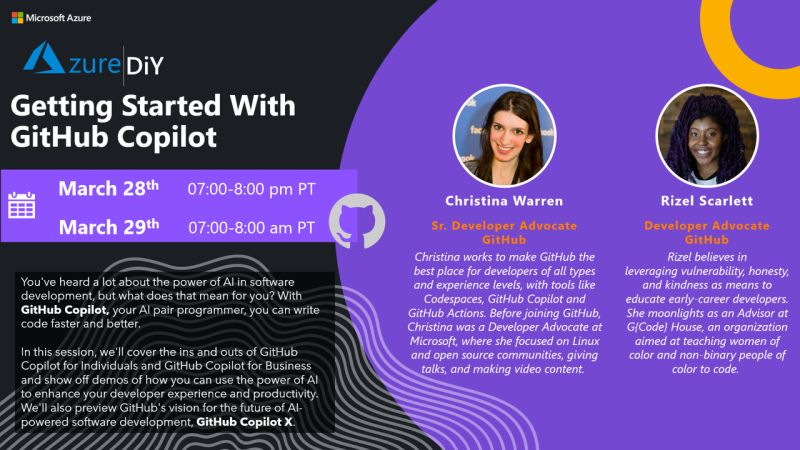Azure DiY on LinkedIn: Add to your calendar this Azure DiY event with ... Azure DiY on LinkedIn: Add to your calendar this Azure DiY event with ...