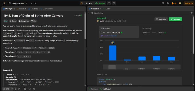 Ankith Chowdary on LinkedIn: #consistency #leetcode #problemsolving # ... Ankith Chowdary on LinkedIn: #consistency #leetcode #problemsolving # ...