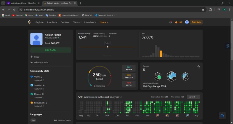 Ankush Pundir on LinkedIn: #leetcode #codingjourney #programming # ... Ankush Pundir on LinkedIn: #leetcode #codingjourney #programming # ...