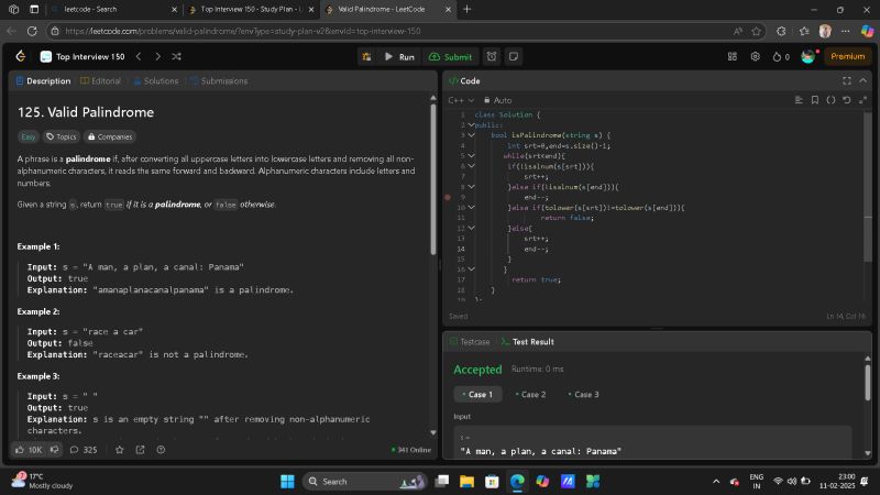 #100daysofcode #cplusplus #leetcode #codingchallenge | Prashant mahor #100daysofcode #cplusplus #leetcode #codingchallenge | Prashant mahor