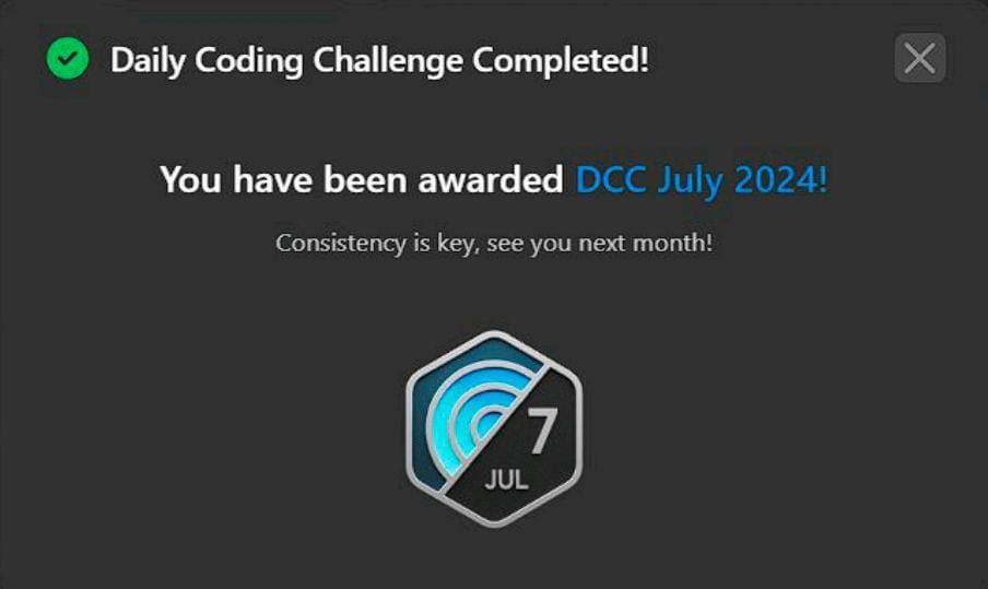 Nilanjan Mondal on LinkedIn: #dccjuly2024 #leetcode #coding #dcc Nilanjan Mondal on LinkedIn: #dccjuly2024 #leetcode #coding #dcc