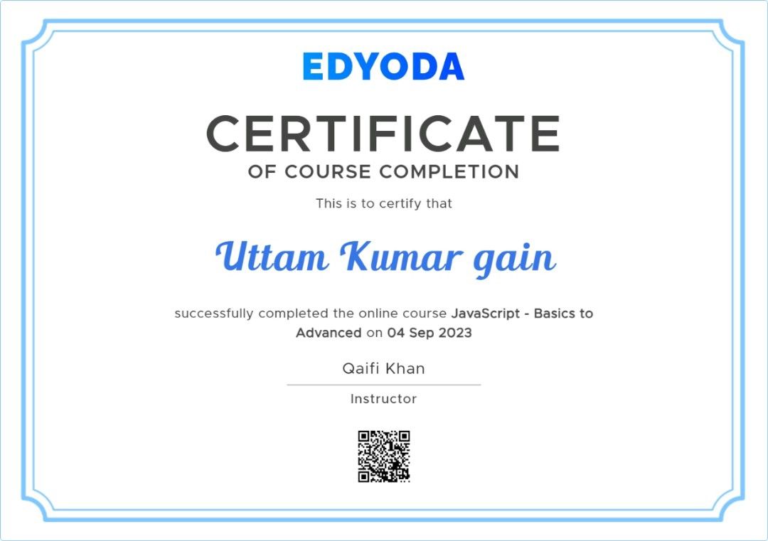 uttam kumar gain on LinkedIn: #edyoda #javascriptprogramming #javascript uttam kumar gain on LinkedIn: #edyoda #javascriptprogramming #javascript
