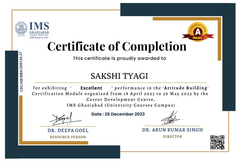 #attitudebuilding #continuouslearning | Sakshi Tyagi #attitudebuilding #continuouslearning | Sakshi Tyagi