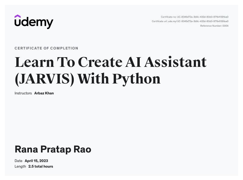 Rana Pratap Rao on LinkedIn: #connections #project #python #ai #work #share Rana Pratap Rao on LinkedIn: #connections #project #python #ai #work #share