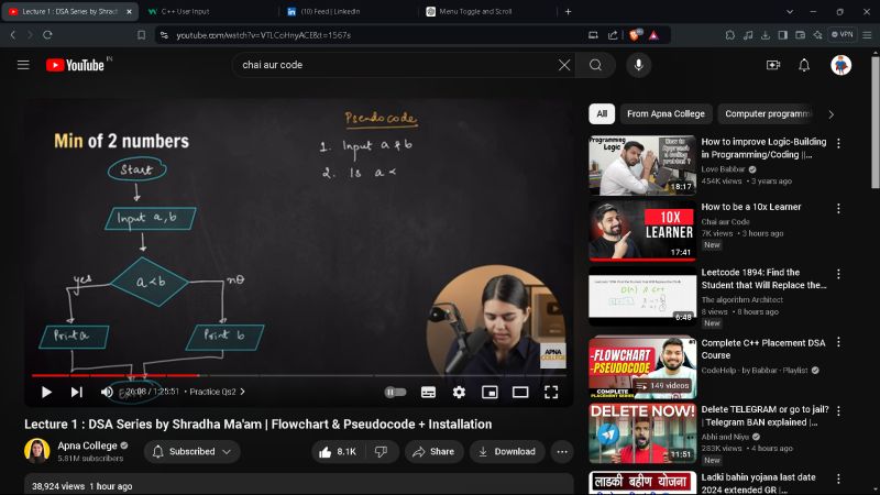 Aditya Deshmukh on LinkedIn: #c #chaiaurcode #hiteshchoudhary #dsa # ... Aditya Deshmukh on LinkedIn: #c #chaiaurcode #hiteshchoudhary #dsa # ...