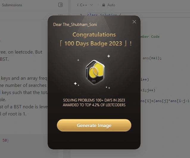 Shubham Soni on LinkedIn: #dsa #coding #leetcode #badge #100daysofcode ... Shubham Soni on LinkedIn: #dsa #coding #leetcode #badge #100daysofcode ...