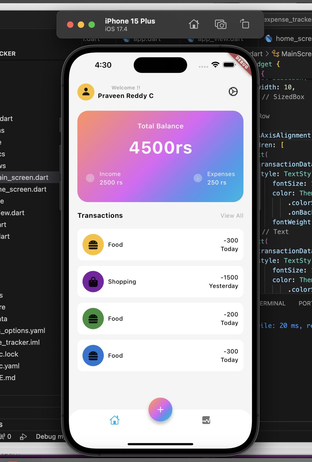 #flutter | Praveen Reddy #flutter | Praveen Reddy