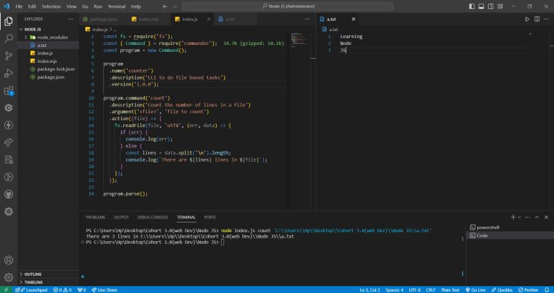 Tanush Saha on LinkedIn: #nodejs #commander #webdevelopment #clitools # ... Tanush Saha on LinkedIn: #nodejs #commander #webdevelopment #clitools # ...