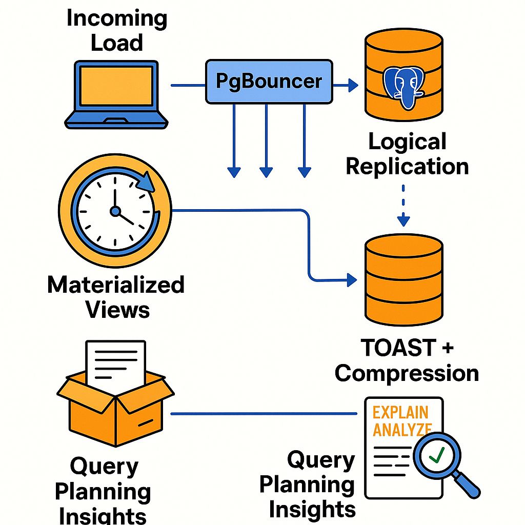 #postgresql #databaseoptimization #scalablearchitecture #pgbouncer ... #postgresql #databaseoptimization #scalablearchitecture #pgbouncer ...