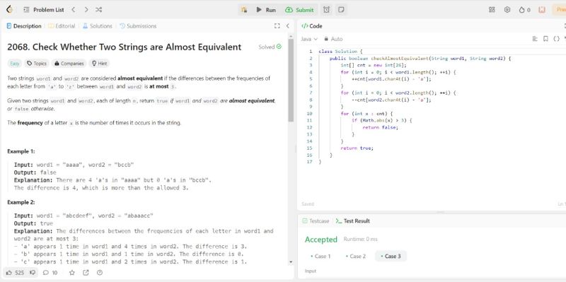 Completed LeetCode Day 2 challenge! | Rahul Kumar posted on the topic ... Completed LeetCode Day 2 challenge! | Rahul Kumar posted on the topic ...