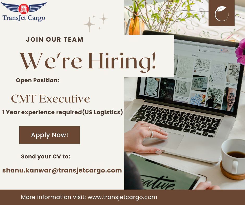 Shanu Kanwar on LinkedIn: #hiring #cmt_executive #us_logistics #only ... Shanu Kanwar on LinkedIn: #hiring #cmt_executive #us_logistics #only ...