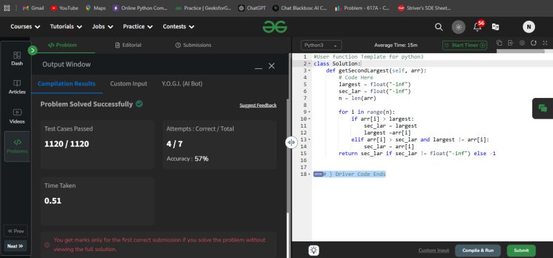 #coding #programming #geeksforgeeks #gfg160 #problemsolving #learning ... #coding #programming #geeksforgeeks #gfg160 #problemsolving #learning ...