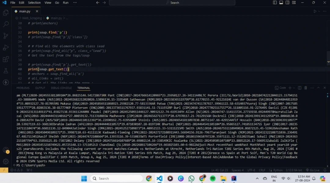 Yash Panchkhede on LinkedIn: #webscraping #datascience #learningjourney ... Yash Panchkhede on LinkedIn: #webscraping #datascience #learningjourney ...