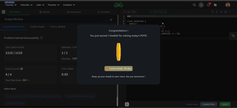 #dsa #problemsolving #dynamicprogramming #slidingwindow #geeksforgeeks ... #dsa #problemsolving #dynamicprogramming #slidingwindow #geeksforgeeks ...