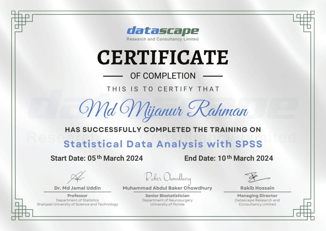 Md Mijanur Rahman on LinkedIn: I recently finished a comprehensive six ... Md Mijanur Rahman on LinkedIn: I recently finished a comprehensive six ...