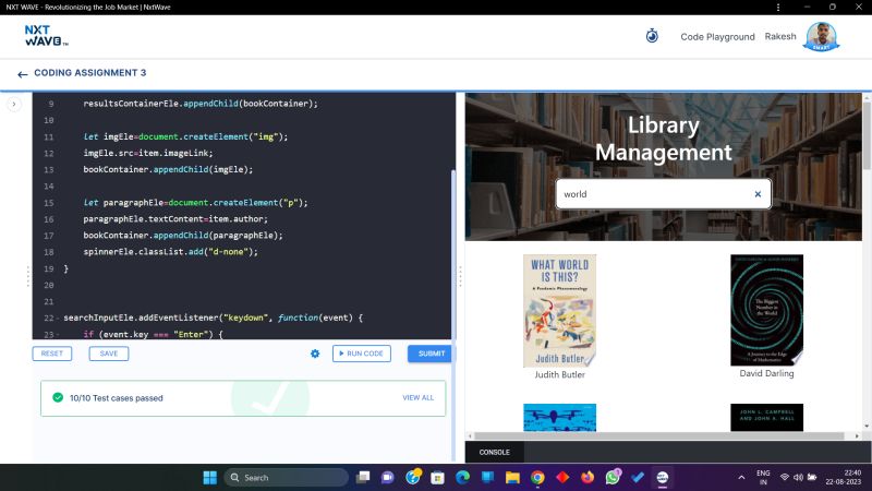 Rakesh Sangu on LinkedIn: #nxtwave #dynamicwebsite #javascript #html # ... Rakesh Sangu on LinkedIn: #nxtwave #dynamicwebsite #javascript #html # ...