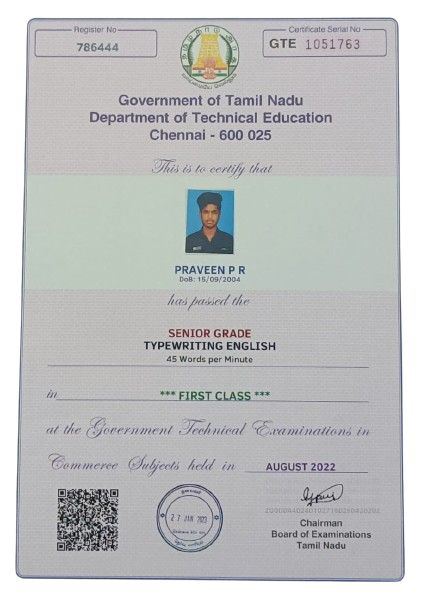 Praveen P R on LinkedIn: #typingskills #careermilestone # ... Praveen P R on LinkedIn: #typingskills #careermilestone # ...