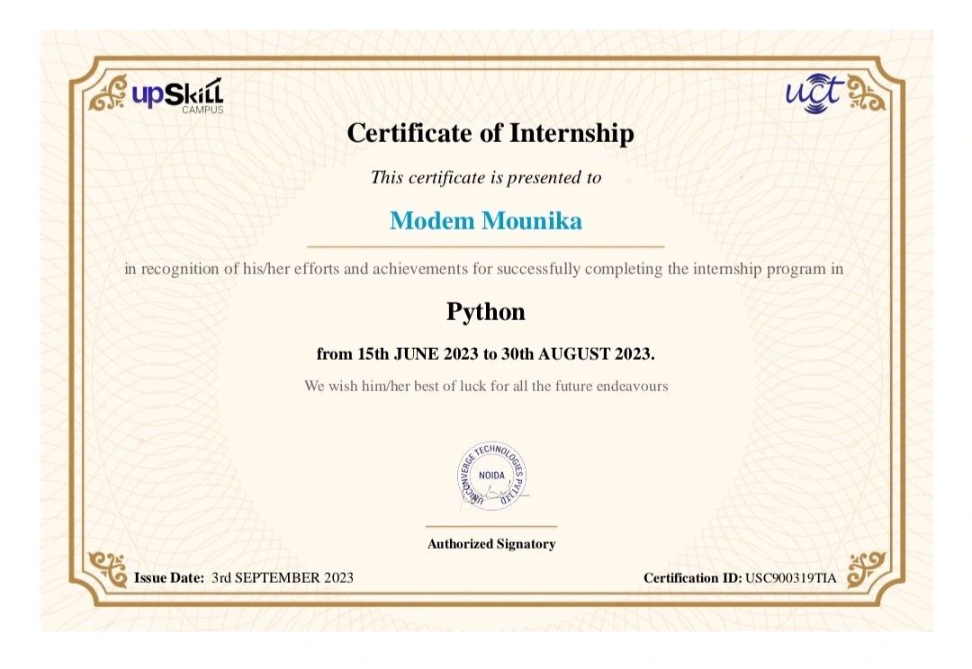 Modem Mounika on LinkedIn: #upskill #python #pythonfundamentals # ... Modem Mounika on LinkedIn: #upskill #python #pythonfundamentals # ...