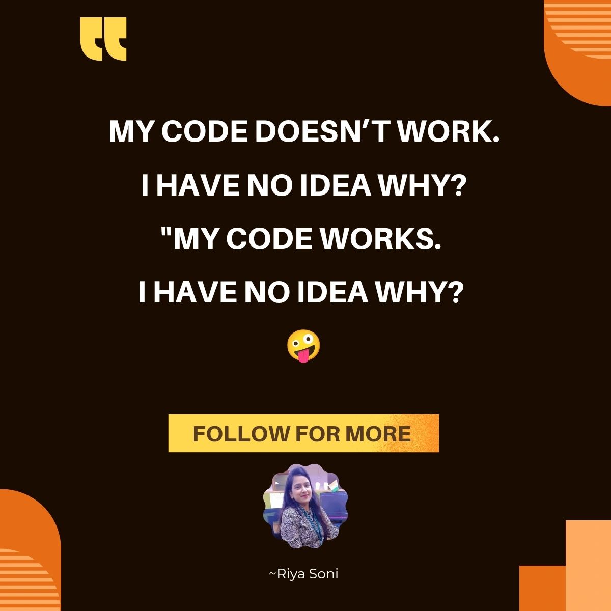 Riya Soni on LinkedIn: #coding #code Riya Soni on LinkedIn: #coding #code