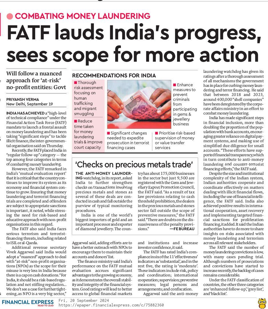 Priyansh Verma on LinkedIn: #fatf #moneylaundering #india #terror Priyansh Verma on LinkedIn: #fatf #moneylaundering #india #terror