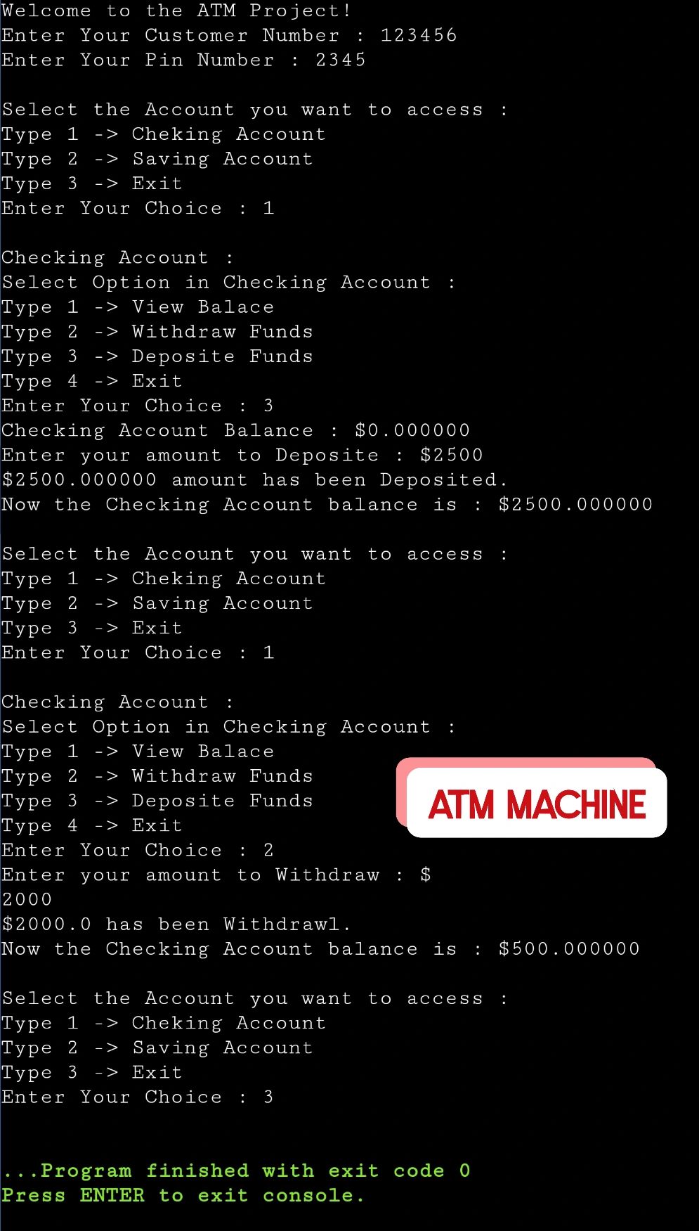 Deepanshu Varshney on LinkedIn: #java #project #program #atm # ... Deepanshu Varshney on LinkedIn: #java #project #program #atm # ...