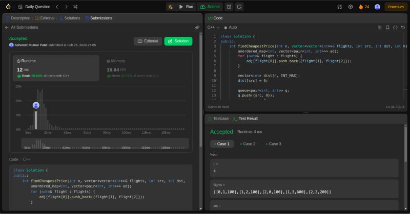 Day 93 of #100DaysOfCode challenge: graph theory and optimization ... Day 93 of #100DaysOfCode challenge: graph theory and optimization ...