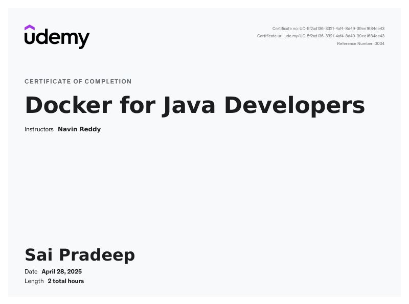 #telusko #navinreddy20 #devops #docker #java | Sai Pradeep #telusko #navinreddy20 #devops #docker #java | Sai Pradeep