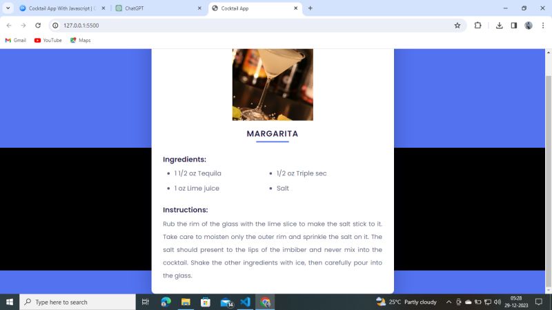 Launching Cocktail App with HTML, CSS, Javascript | ARUNKUMAR P posted ... Launching Cocktail App with HTML, CSS, Javascript | ARUNKUMAR P posted ...
