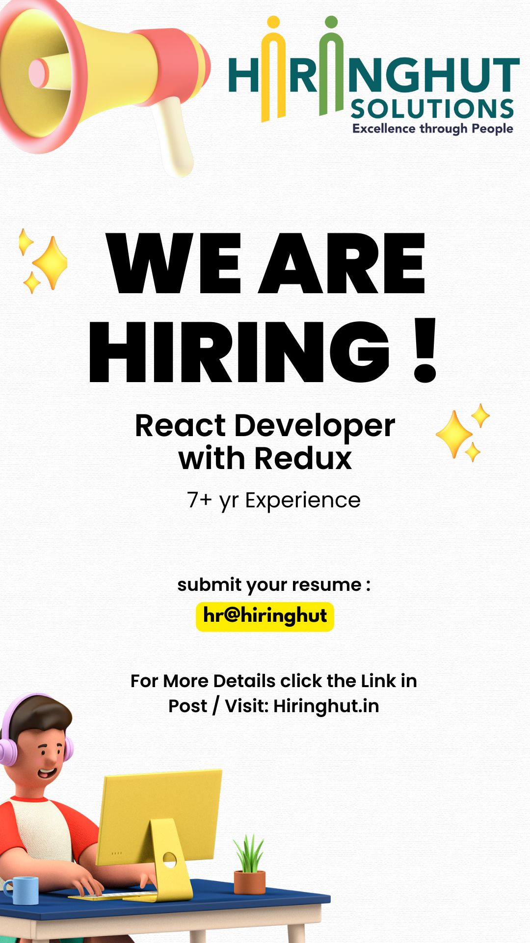 HiringHut Solutions Pvt Ltd on LinkedIn: #reactdeveloper #redux # ... HiringHut Solutions Pvt Ltd on LinkedIn: #reactdeveloper #redux # ...