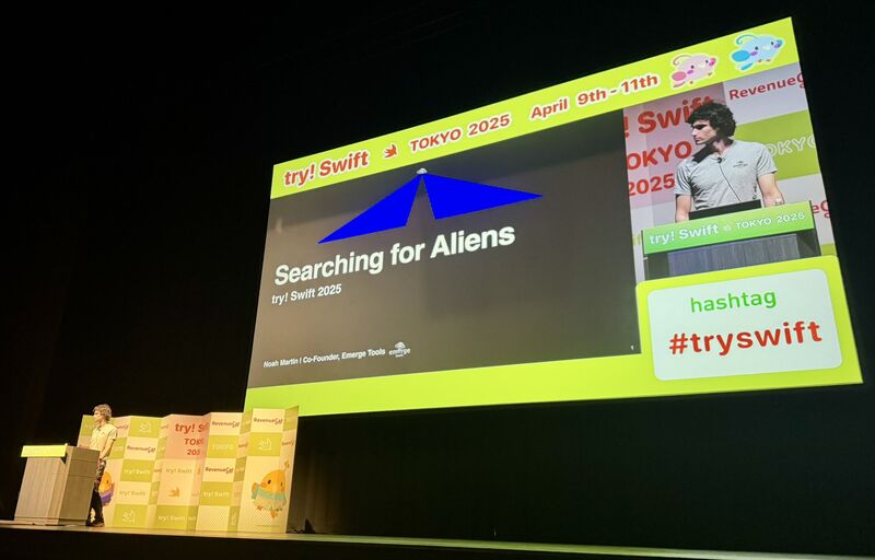 Noah's talk at try! Swift Conference in Tokyo on searching for aliens ... Noah's talk at try! Swift Conference in Tokyo on searching for aliens ...