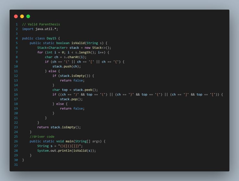 Day 15 of DSA Challenge: Valid Parenthesis | Ranjana Devi posted on the ... Day 15 of DSA Challenge: Valid Parenthesis | Ranjana Devi posted on the ...