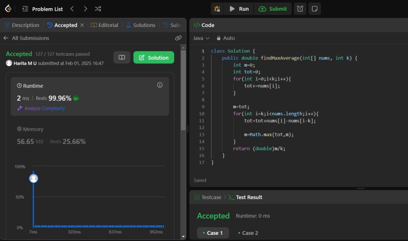 Harita M U on LinkedIn: #100daysofleetcode #leetcode #codingchallenge # ... Harita M U on LinkedIn: #100daysofleetcode #leetcode #codingchallenge # ...