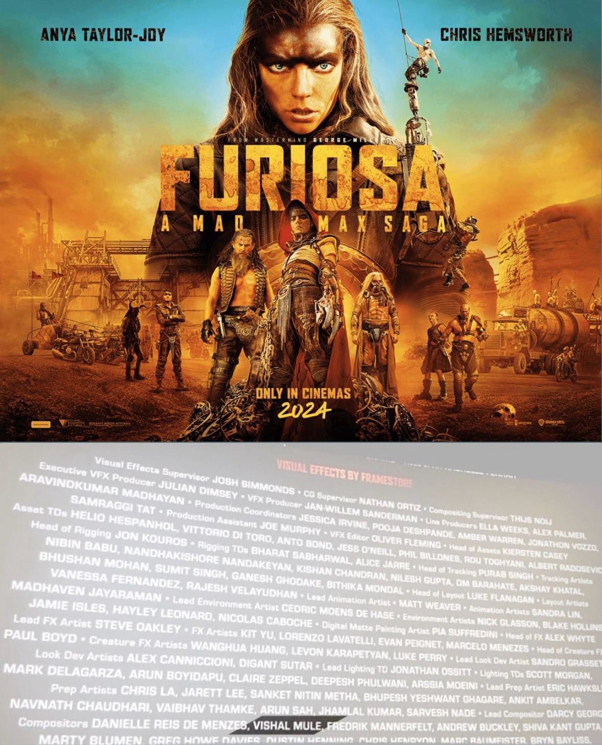 #vfx #furiosamadmax #framestore #compteam #proudmoment | Vishal Mule #vfx #furiosamadmax #framestore #compteam #proudmoment | Vishal Mule