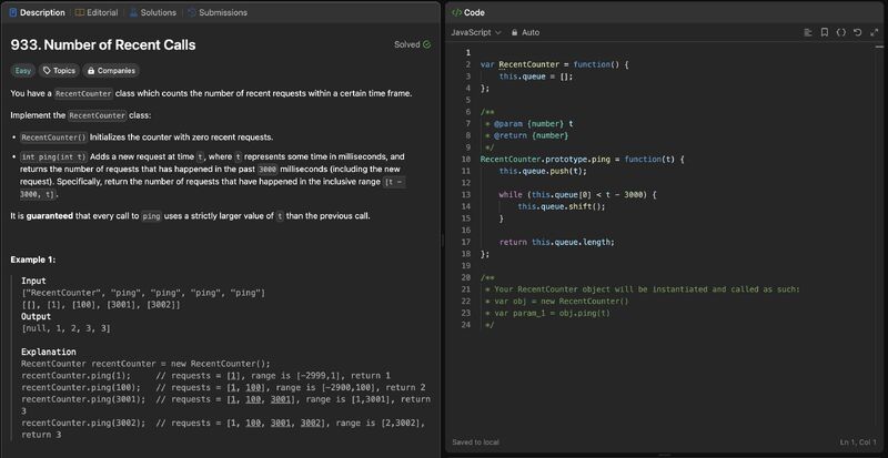 How I solved Leetcode 933 queue problem | Rob Strasser posted on the ... How I solved Leetcode 933 queue problem | Rob Strasser posted on the ...