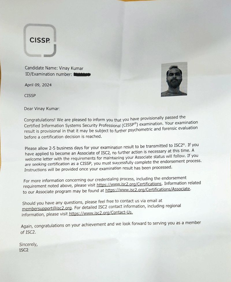 #cissp #continiouslearning #certification #cybersecurity… | Sajin Shivdas #cissp #continiouslearning #certification #cybersecurity… | Sajin Shivdas