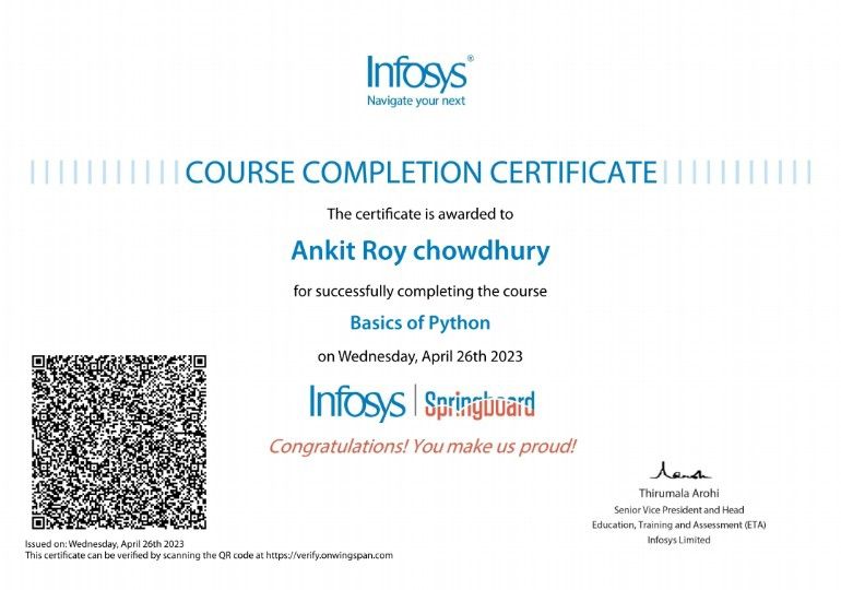Ankit Roy Chowdhury on LinkedIn: #pythonprogramming #technicalhub Ankit Roy Chowdhury on LinkedIn: #pythonprogramming #technicalhub