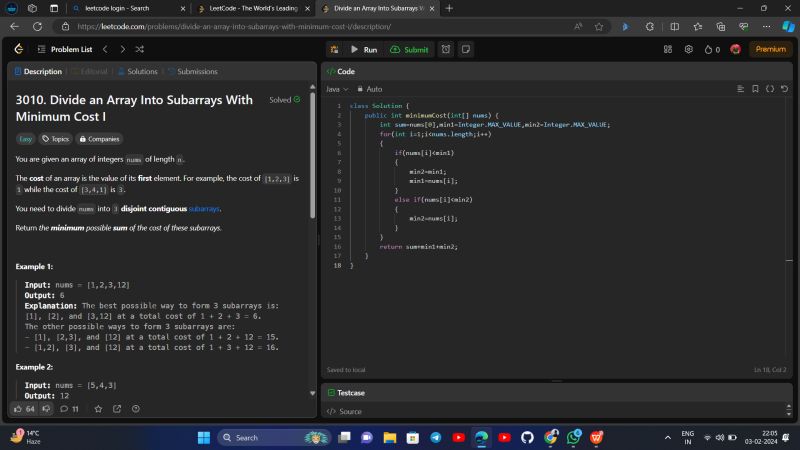 Tanish Dwivedi on LinkedIn: #365daysofcode #leetcodechallenge # ... Tanish Dwivedi on LinkedIn: #365daysofcode #leetcodechallenge # ...
